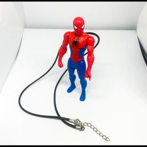 Marvel | Jewelry | Marvel Spiderman Action Figure Necklace | Poshmark